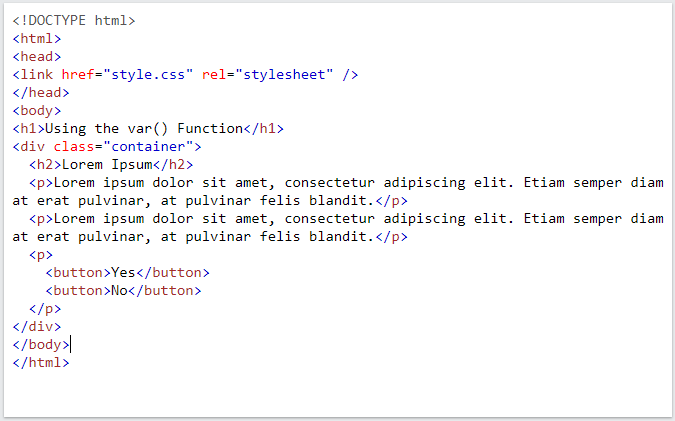 آموزش متغیرهای CSS و تابع ()var | آتریا